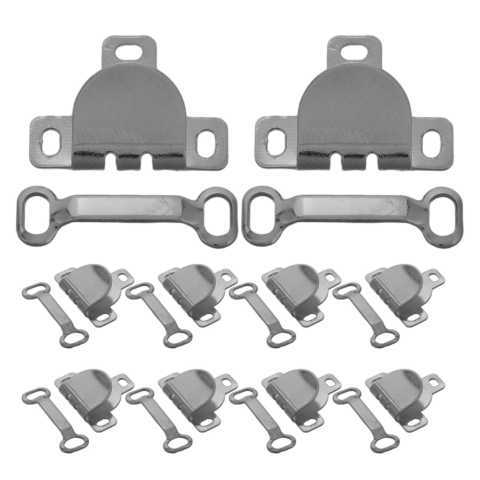 20 Sets DIY Sewing Hooks and Eyes Closures for Trousers Black - Walmart.com