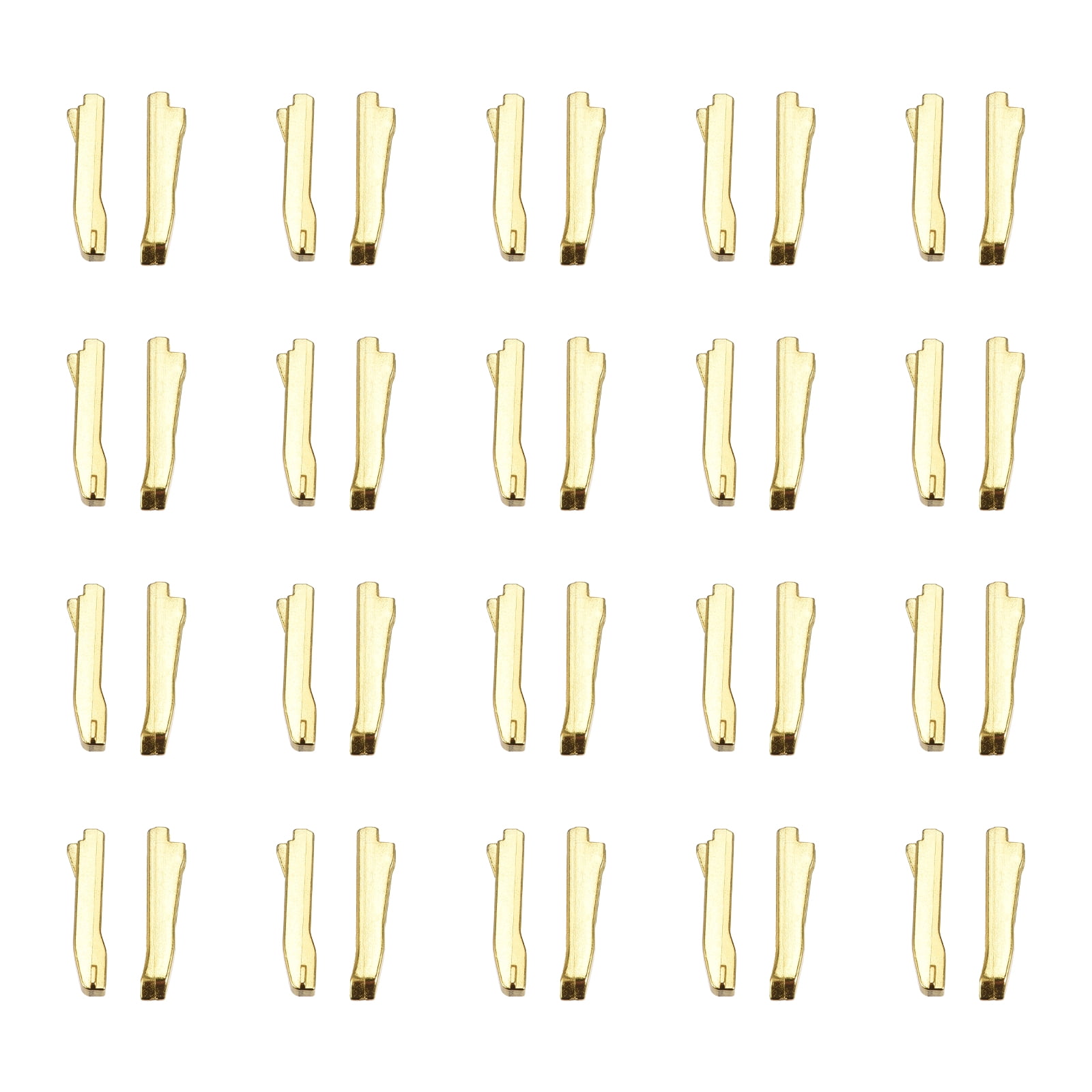 20 Sets Double Open Zipper Repair Latch Kits, #10 Insert Pins for ...