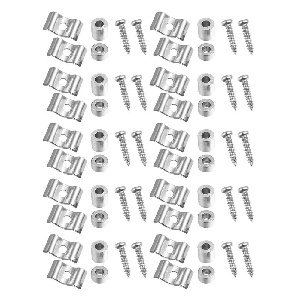 20 Sets Electric Guitar Headstock String Buckles Musical Instruments ...