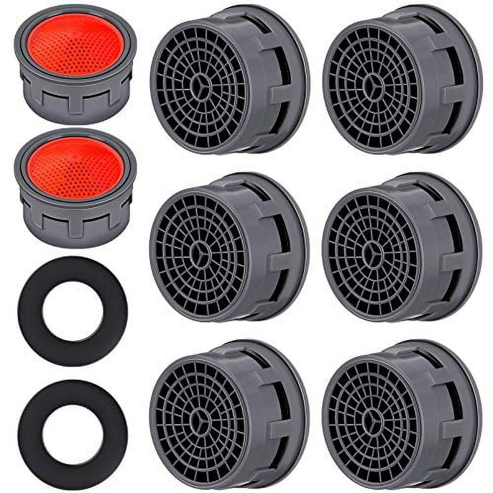 20 Sets Faucet Aerator with Gasket Flow Restrictor Insert Faucet ...
