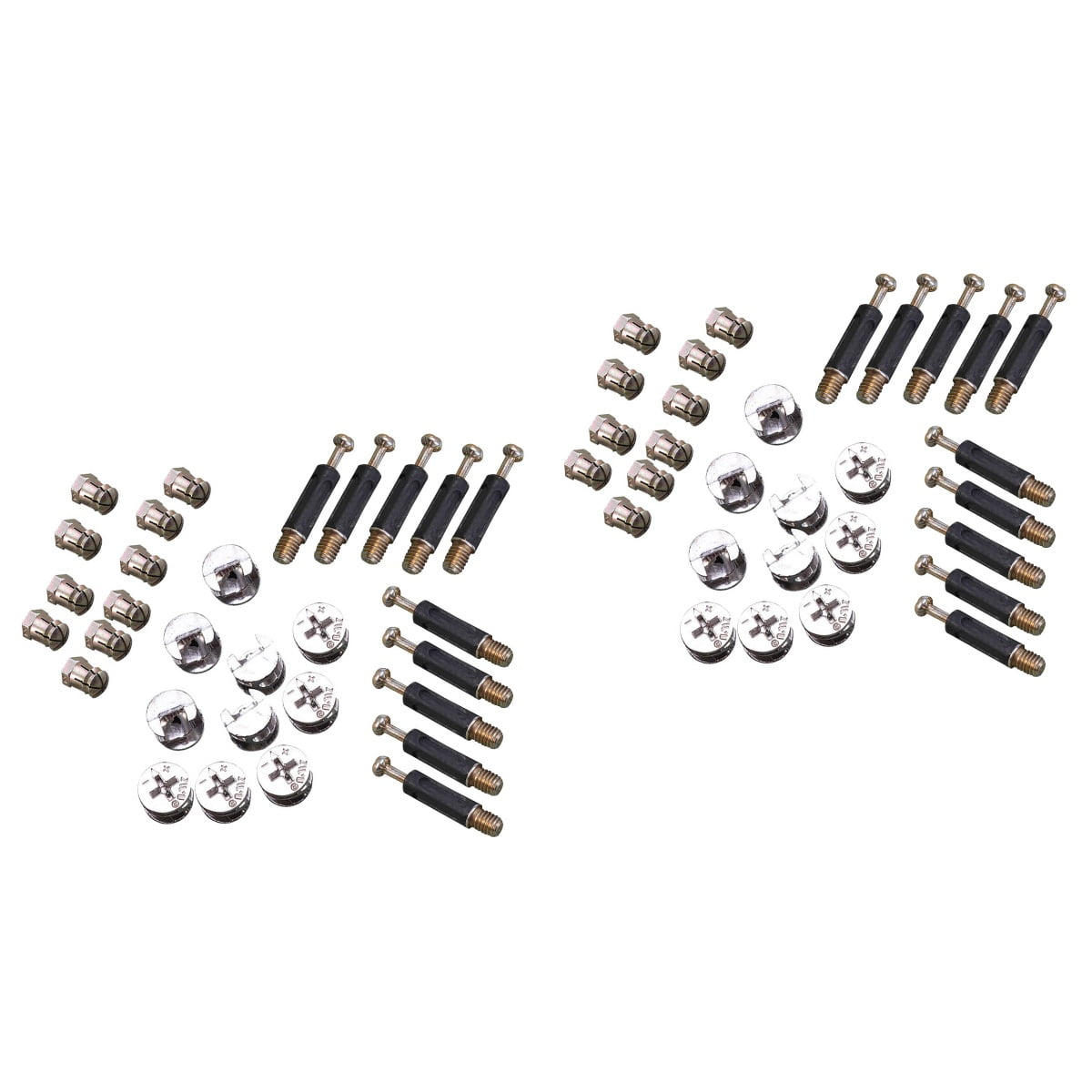 20 Sets Furniture Connectors Tables and Chairs Cabinet - Walmart.com
