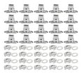 20 Sets Marine Grade Twist Lock Fasteners Turn Button Eyelet and Stud ...