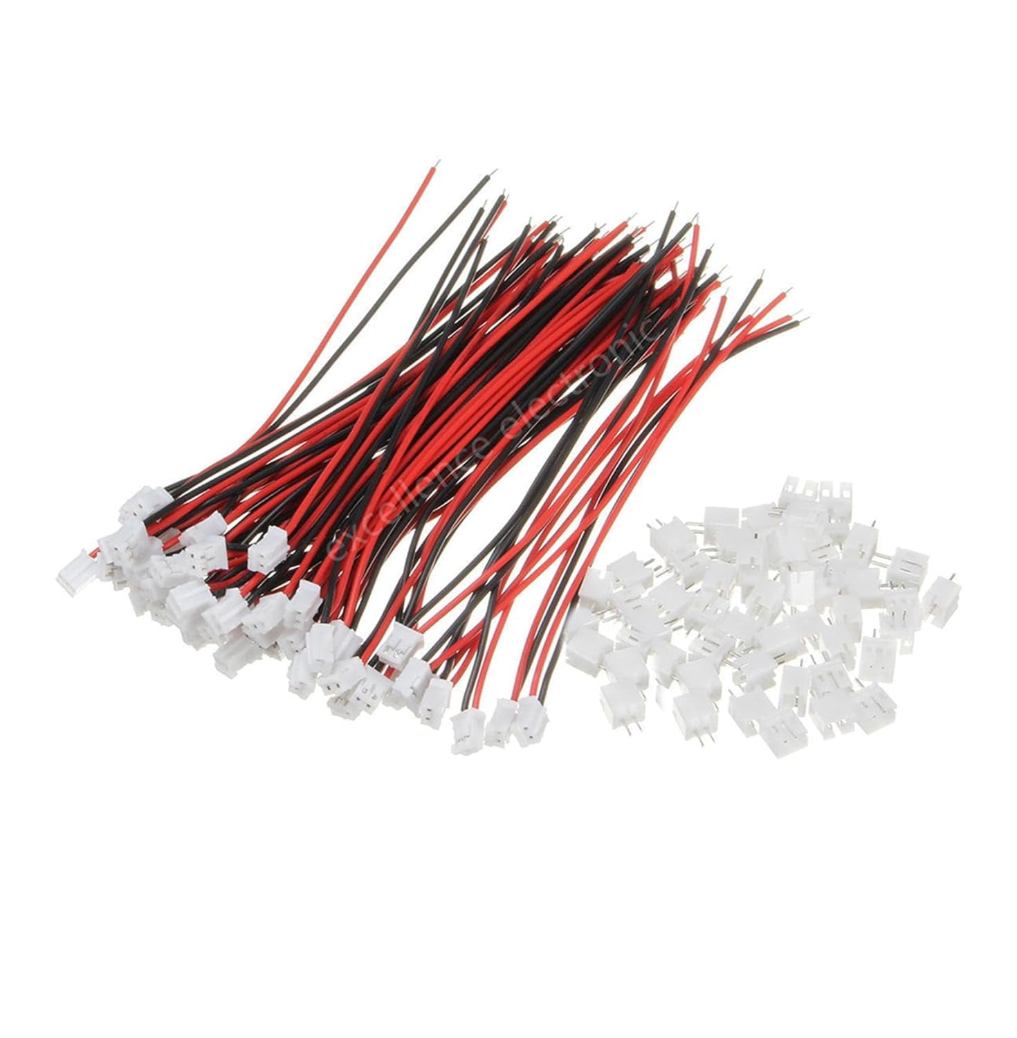 20 Sets Mini Micro JST 2.0 PH 2 Pin Connector Plug Male With 150mm Cable & Female - Walmart.com