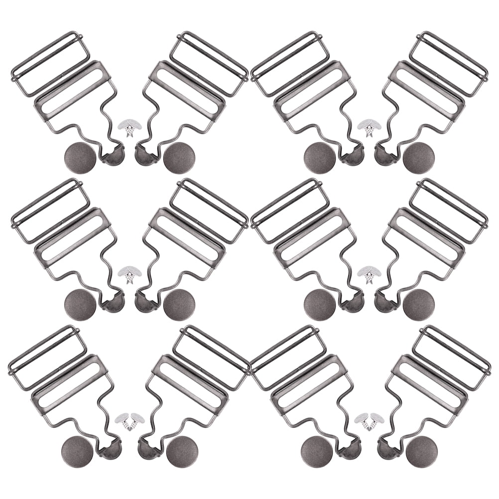 20 Sets Overalls Button Hook Workwear Buckle Clips Buckles for Clothing ...