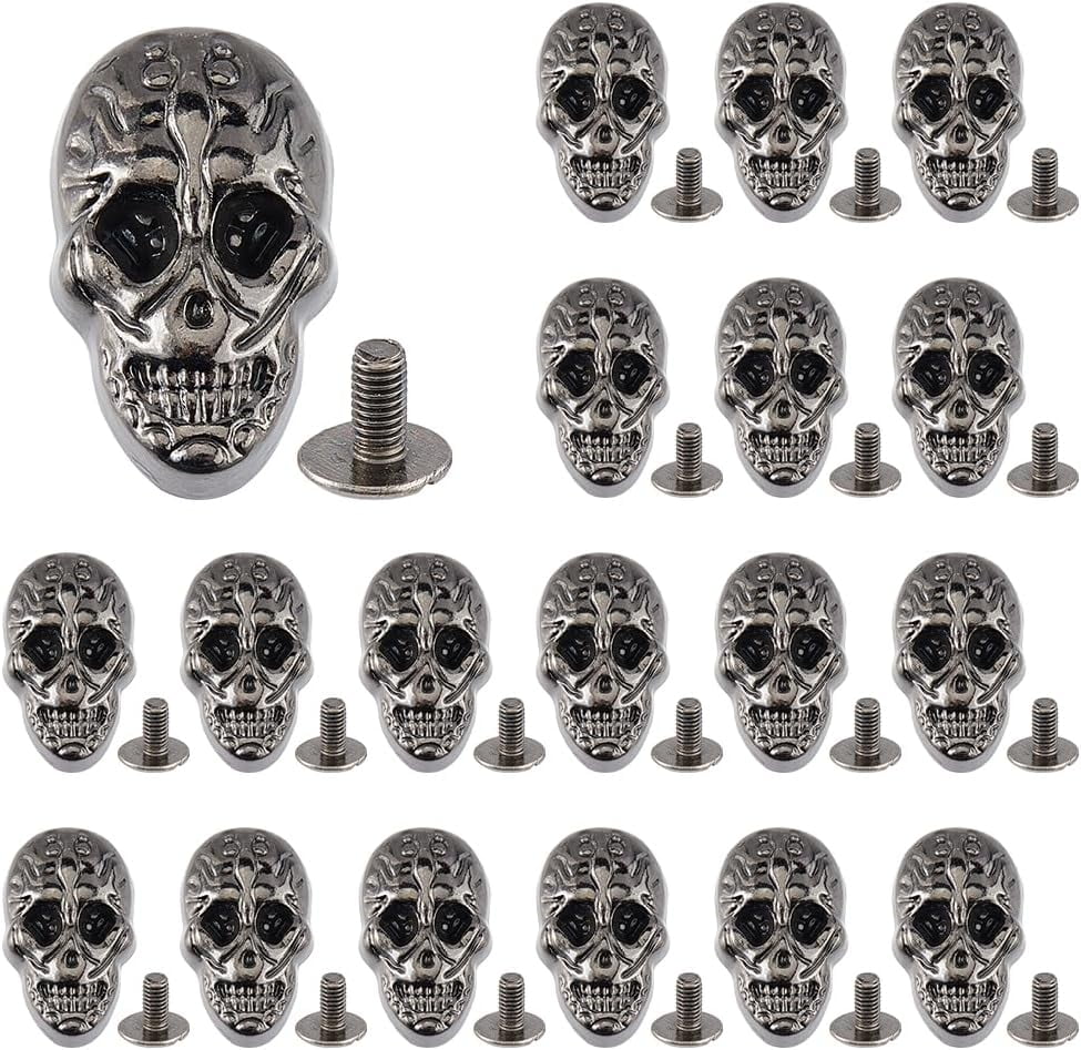 20 Sets Screw Back Rivet Rivet Stud Metal Rivets Screw Rivets Leather ...