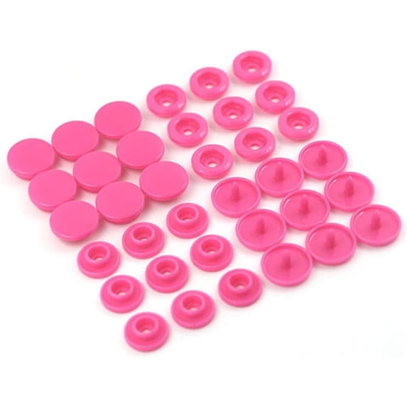 20 Sets T5 Resin Plastic Snaps Buttons Snap Fasteners Press Studs for ...
