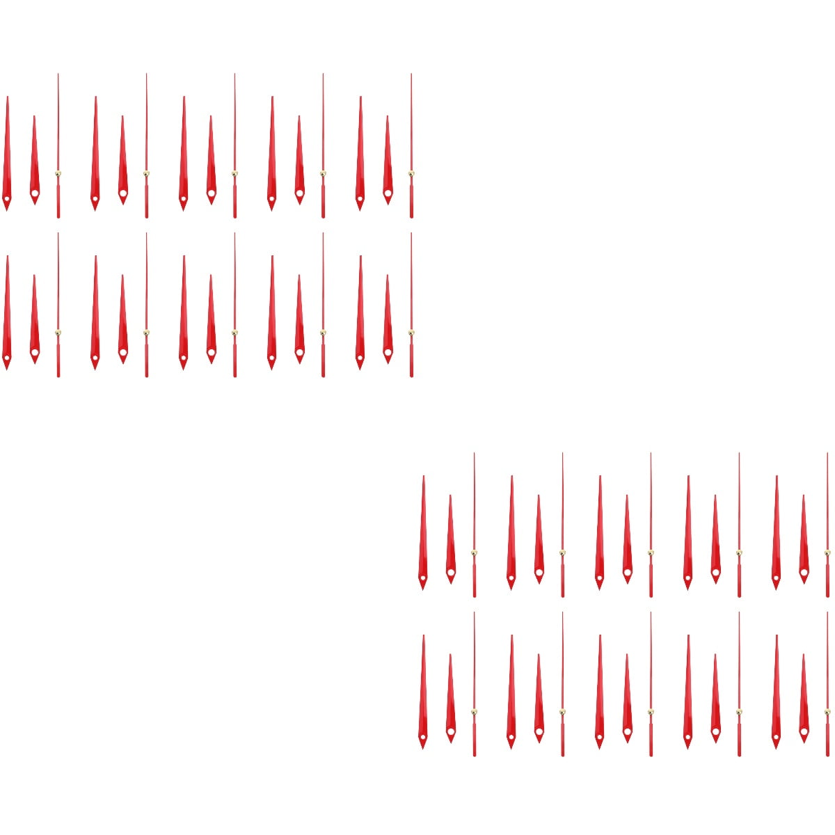 20 Sets Wall Clock Pointers DIY Clock Hands Quartz Clock Needles ...