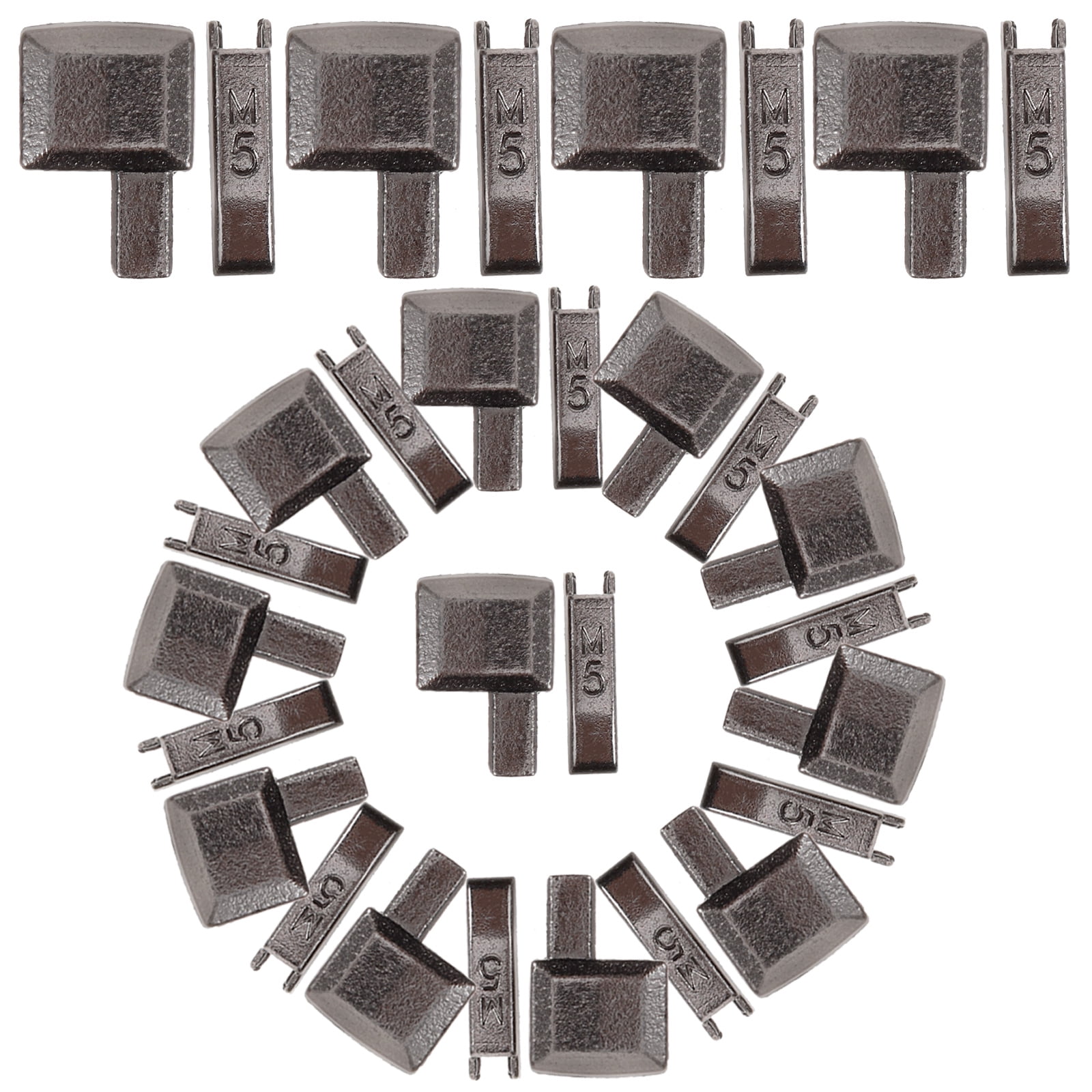 20 Sets Zipper Repair Accessories Stops For Zipper Zipper Bottom Stops ...