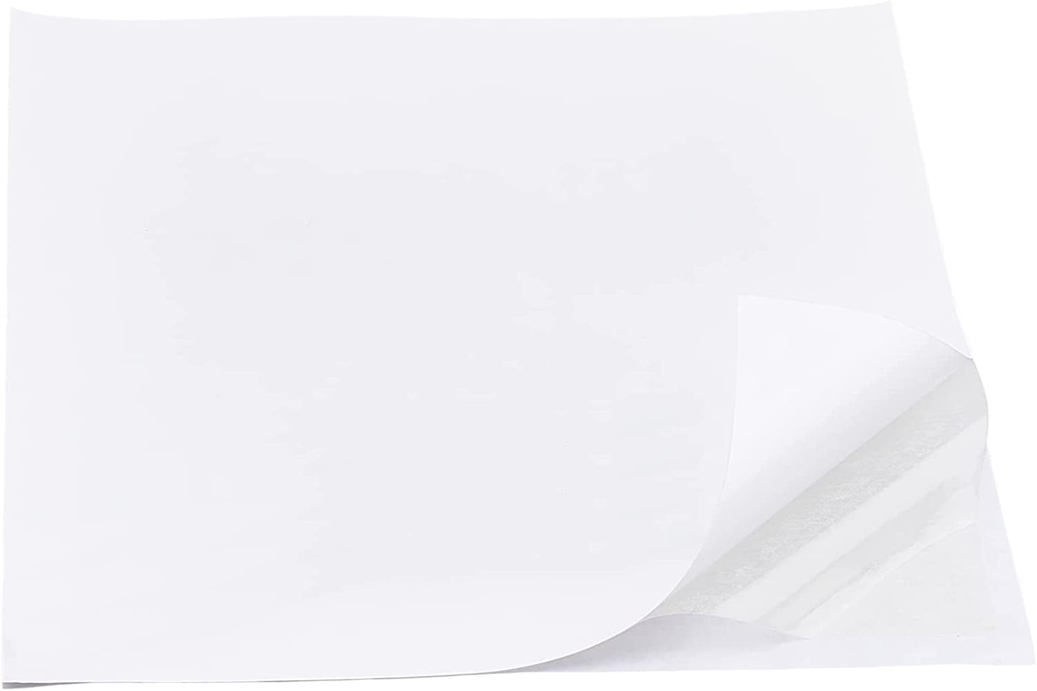 20 Sheet 10 Inch Square Double Sided Sticky Sheets White Self Adhesive ...