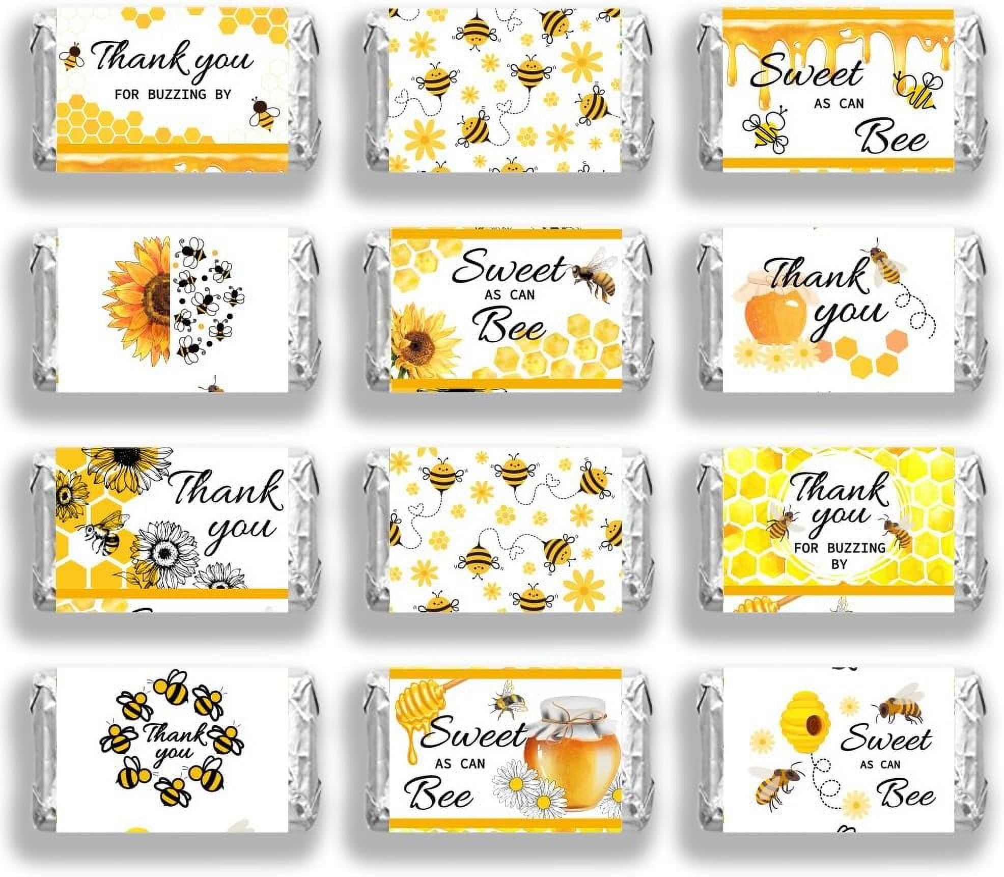 20 Sheet 120 Pcs Mini Candy Bar Wrappers 1.4x2.6inch(3.5x6.6cm) 6 ...