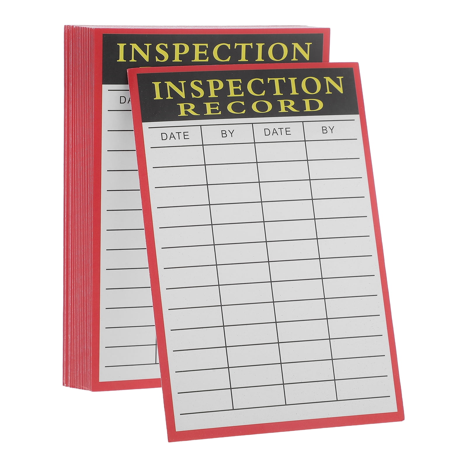 20 Sheet Fan Vents Shipping Inventory Record Card - Walmart.com