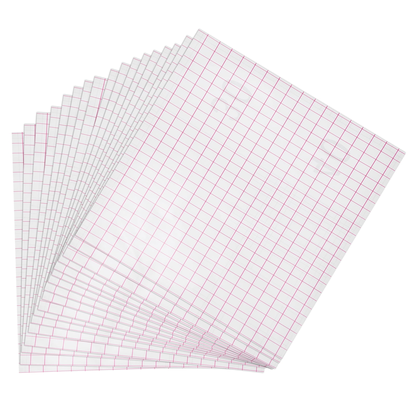 20 Sheet Transfer Tape for Vinyl, 12" x 20 FT Clear Application Paper ...