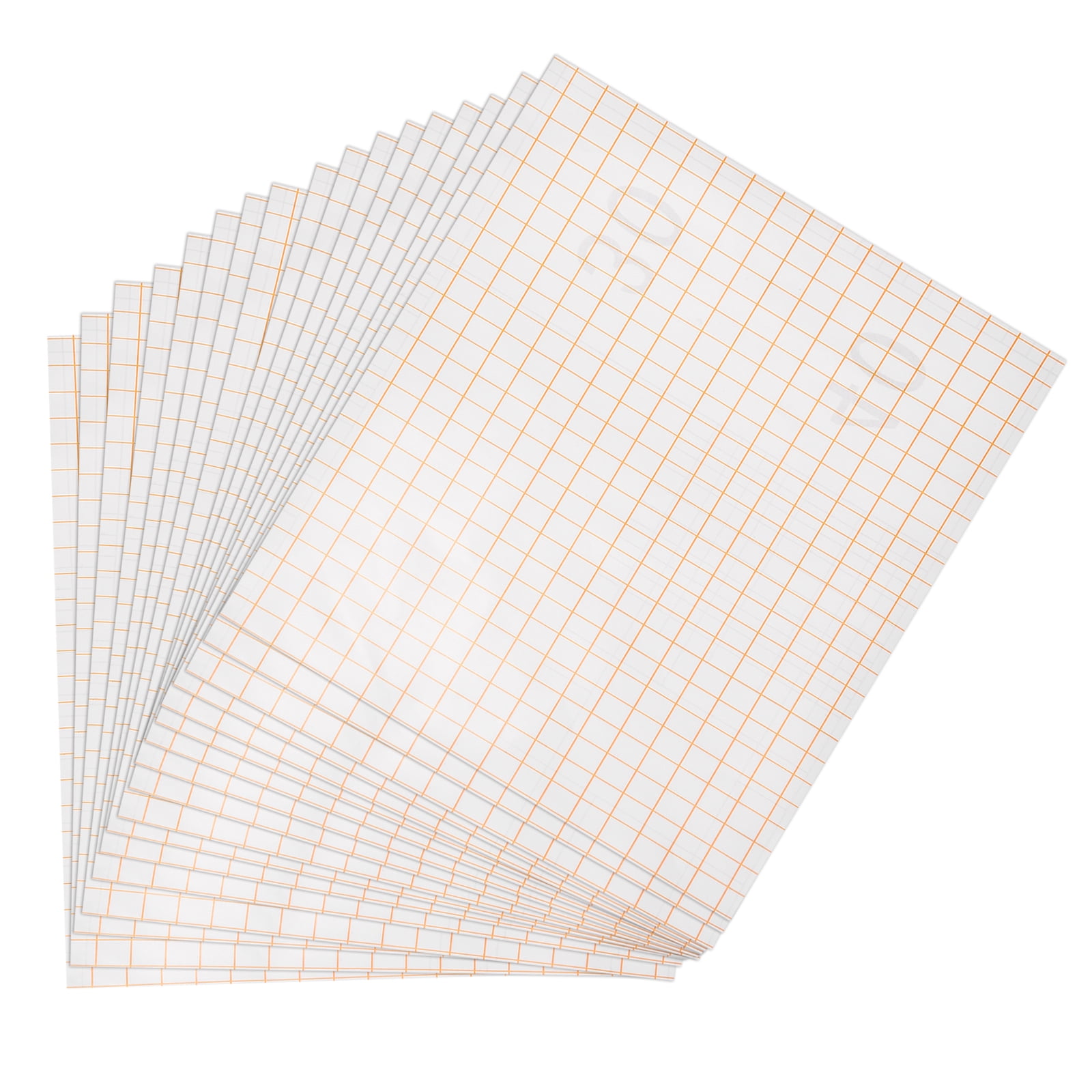 20 Sheet Transfer Tape for Vinyl, 9.8" x 20 FT Clear Application Paper ...