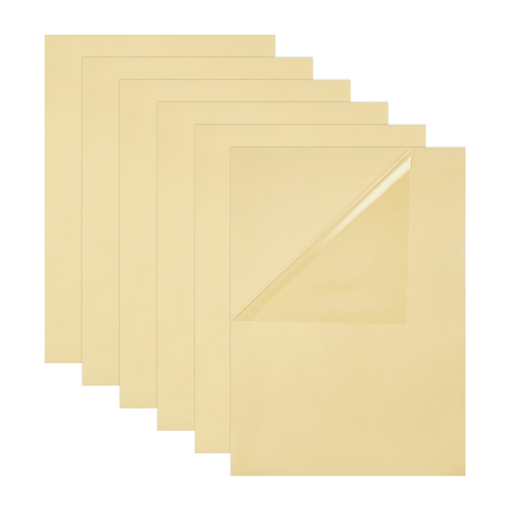 20 Sheet Transparent Self-Adhesive PET Printable Sticker Paper for ...