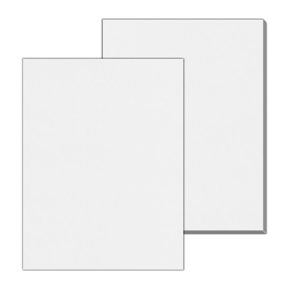 White Cardboard Paper
