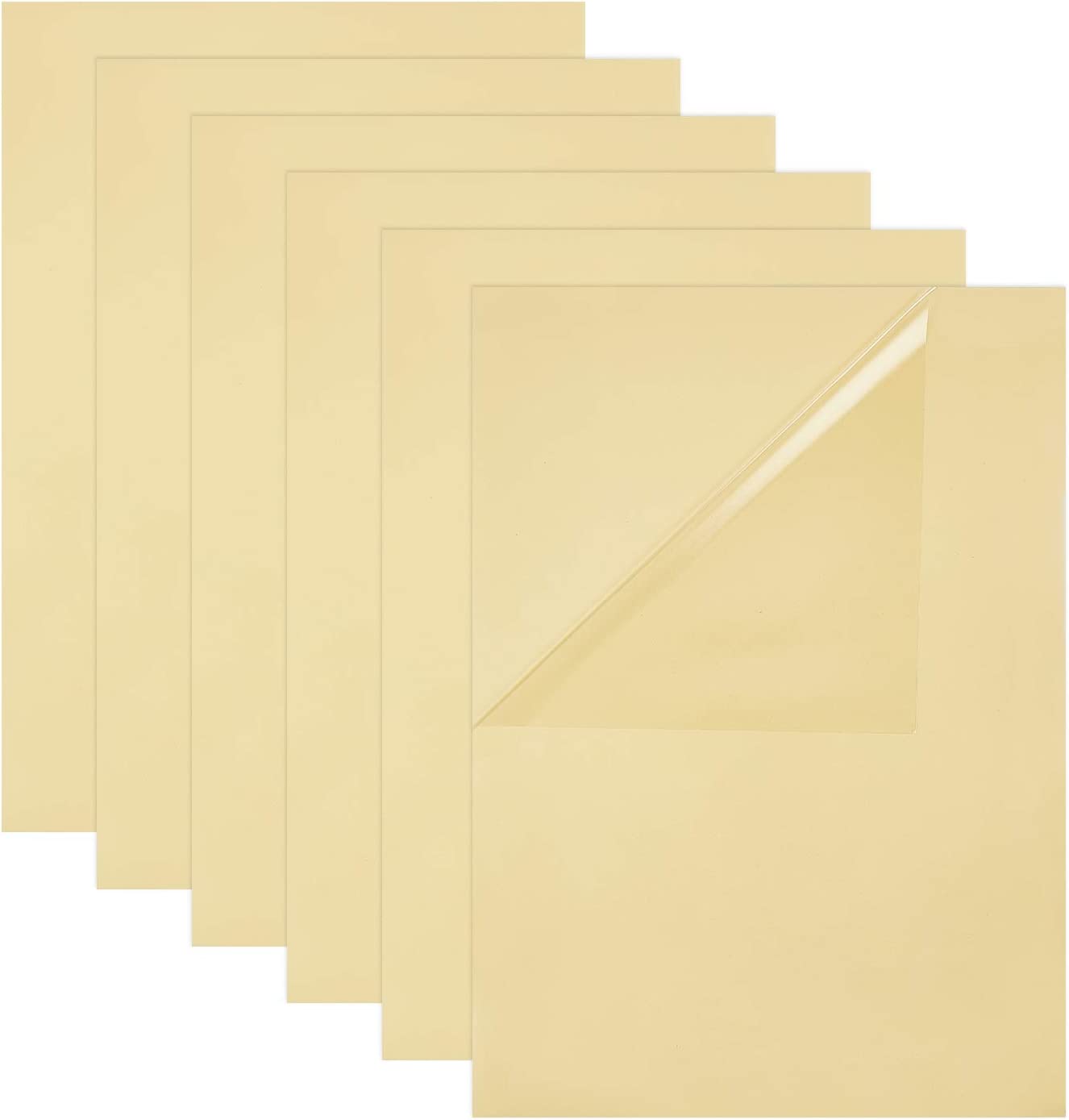 20 Sheets 16.5x11.8 Inch Transparent Self Adhesive Sticker Waterproof ...