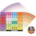 20 Sheets Alphabet Book Spine Labels File Folder Labels File Labels ...