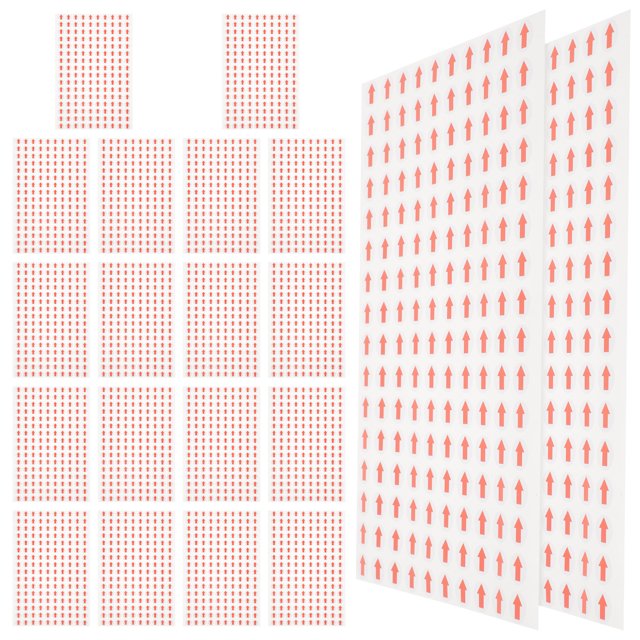 20 Sheets Arrow Stickers Directional Signs for Directions Calendar ...