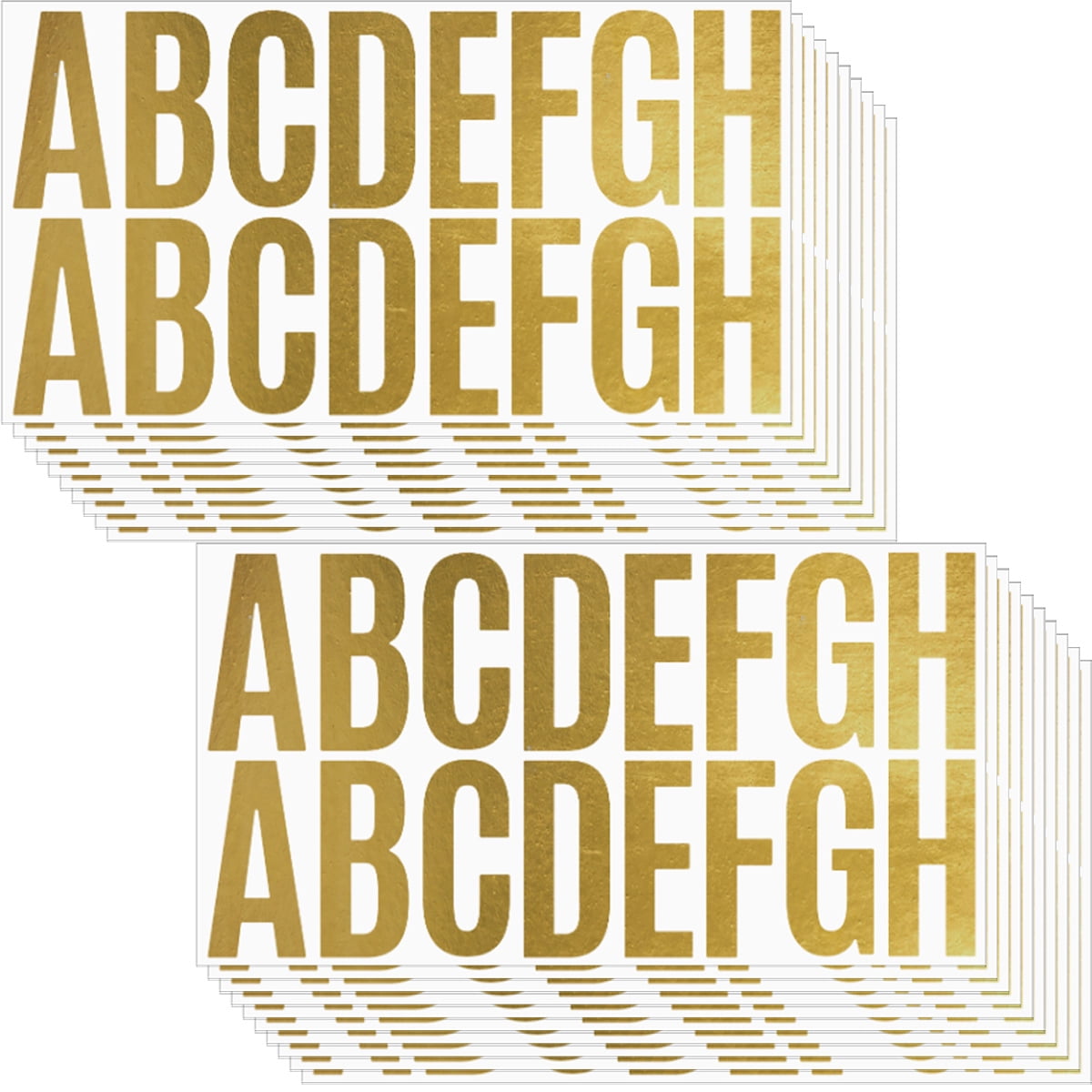 20 Sheets Colorful Letter Sticker, Alphabet Sticker Self Adhesive ...