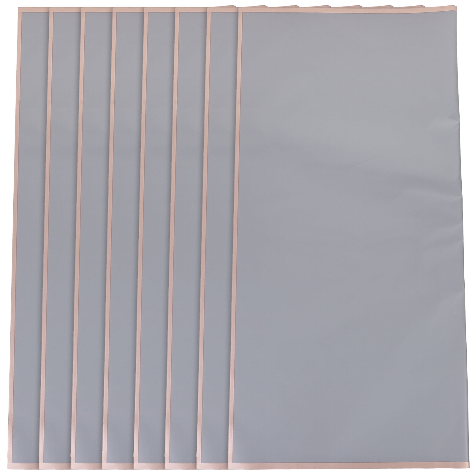 20 Sheets Flower Wrappers Shiny Paper Material Packing White Wrapping ...