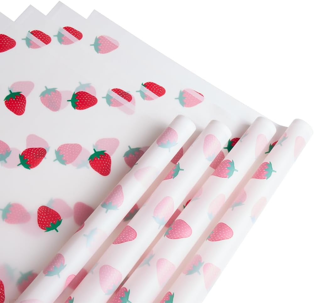 20 Sheets Flower Wrapping Paper 22.4 x 22.4In Wedding Bouquet Packaging ...