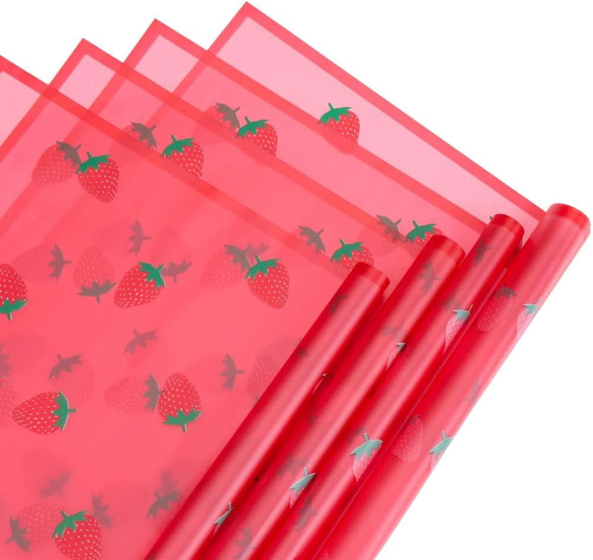 20 Sheets Flower Wrapping Paper 22.4 x 22.4In Wedding Bouquet Packaging ...