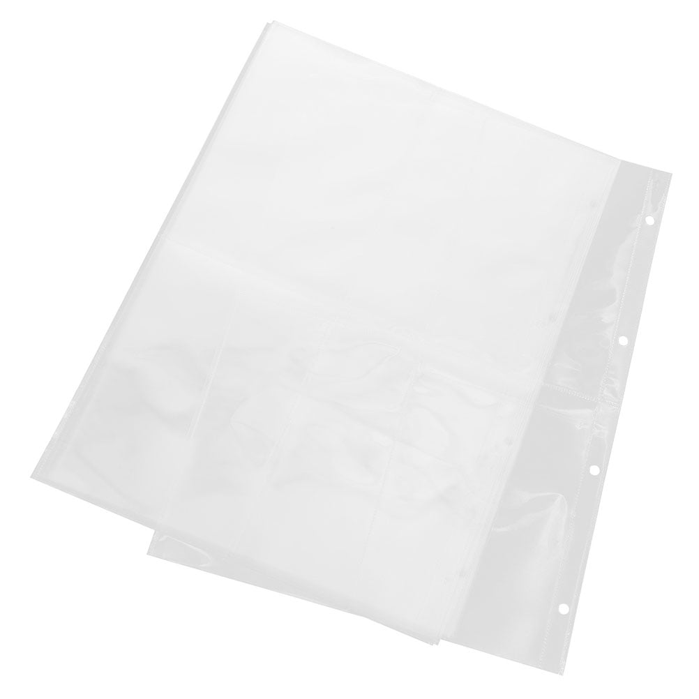 20 Sheets Clear Photo Sleeves for Album Refill Transparent Replacement ...