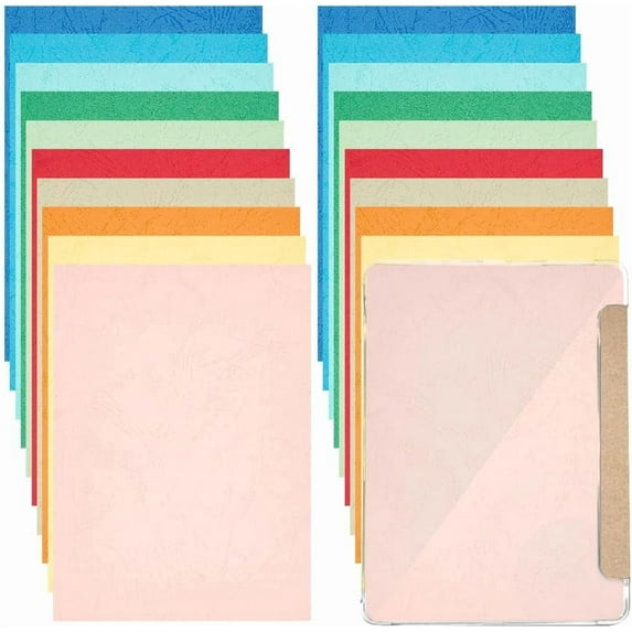 20 Sheets Insert Cardstock Compatible Paperwhite 6.8x4.8 Inch Colorful ...