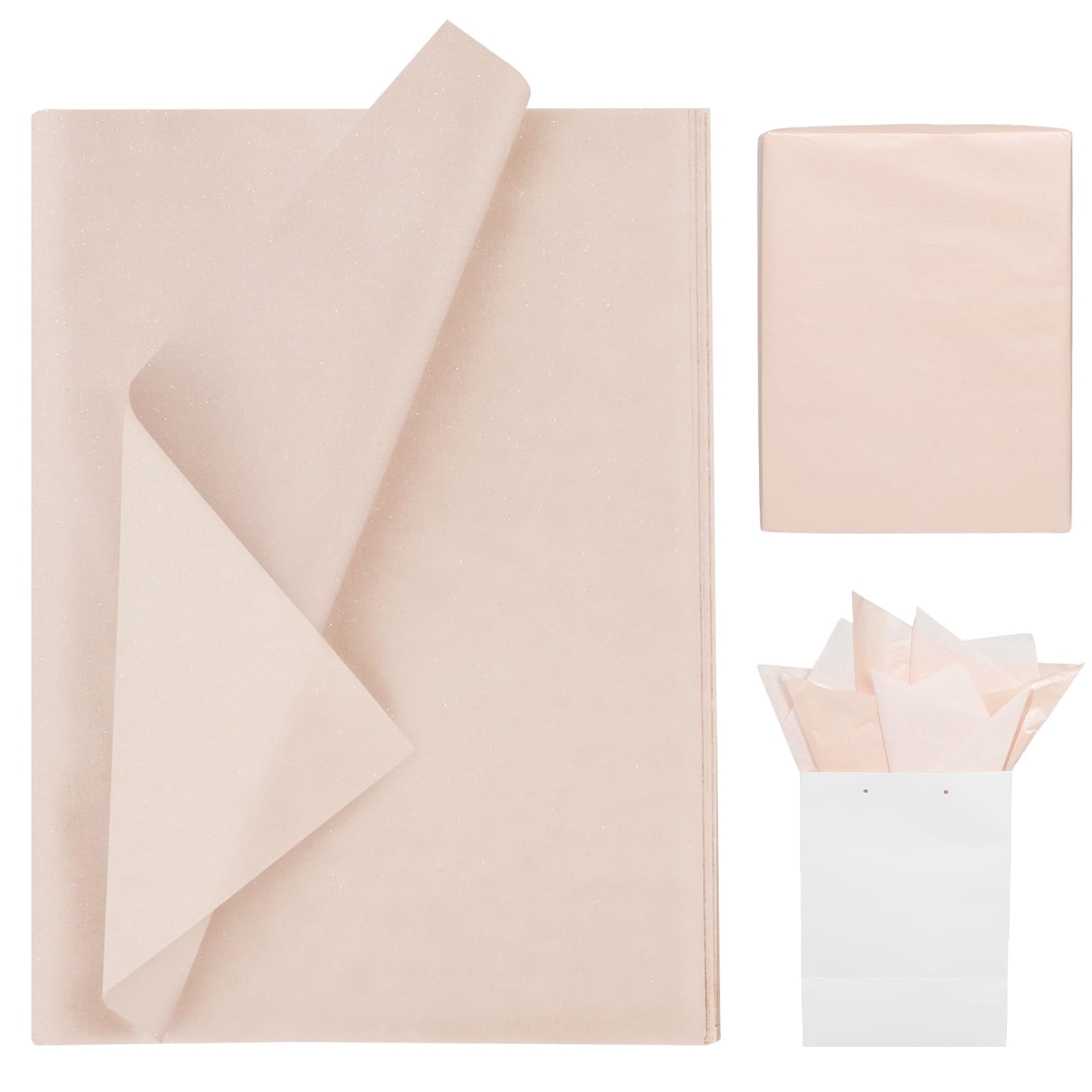 20 Sheets Metallic Tissue STF9 Paper Pack - Large Sheet 19.7x27.6 ...