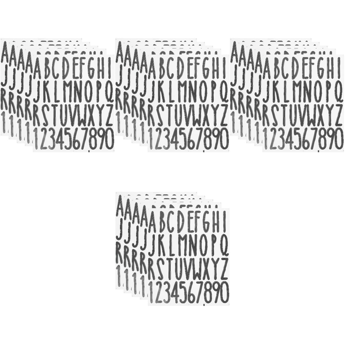 20 Sheets Number Stickers For Mailbox,Mailbox Letters Stickers Adhesive ...