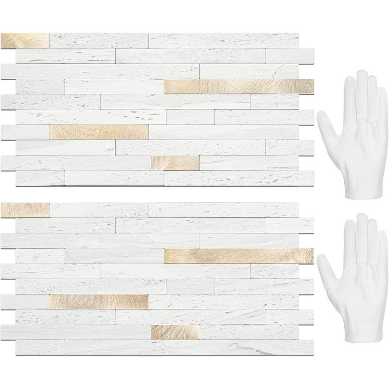 20 Sheets Peel and Stick Backsplash Tile, Tile Stickers, Stick on ...