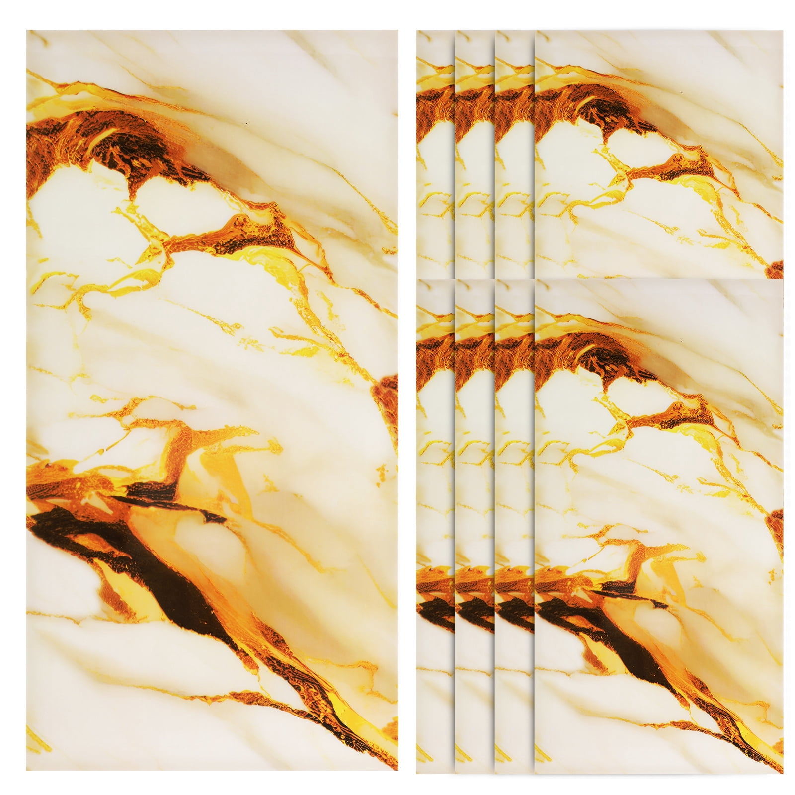 20 Sheets Peel and Stick Wall Panels, Self-Adhesive PVC Wall Panels for ...