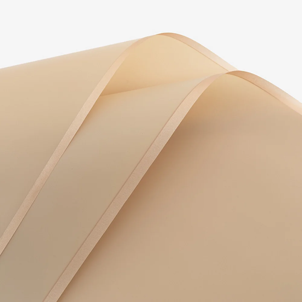 Floral Wrapper Decor: 20 Sheets Gold Edge Waterproof Translucent ...