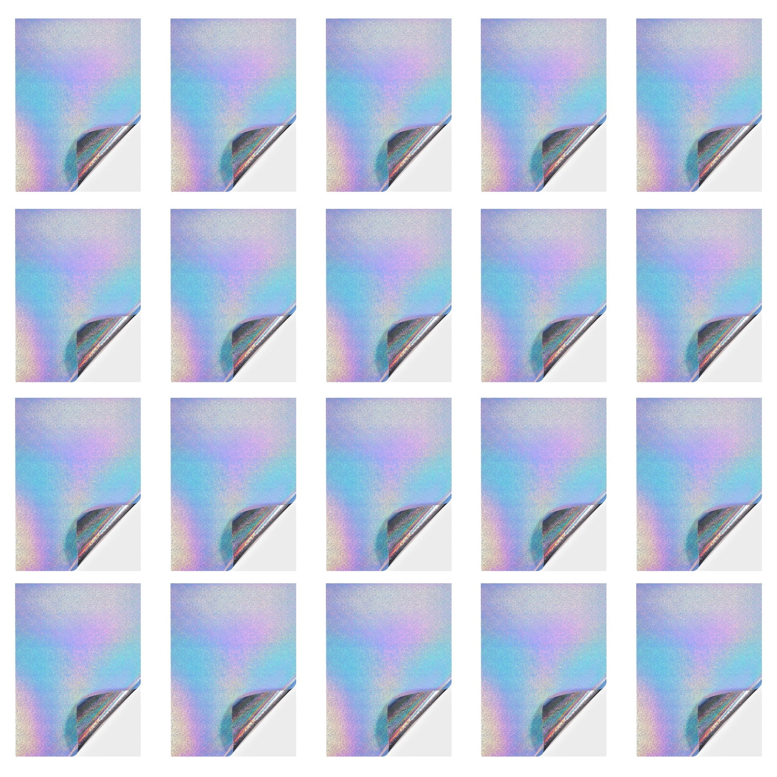 20 Sheets/Set Self-Adhesive Sticker Paper A 4 Printable Vinyls Sticker ...