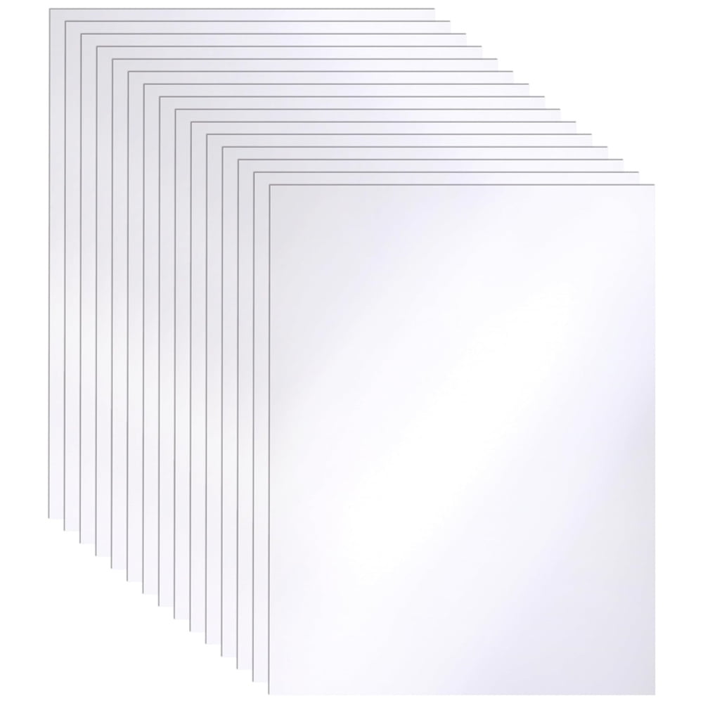 20 Sheets Thicken Shimmer Cardstock,White Pearlescent Paper,8.5x11 Inch ...