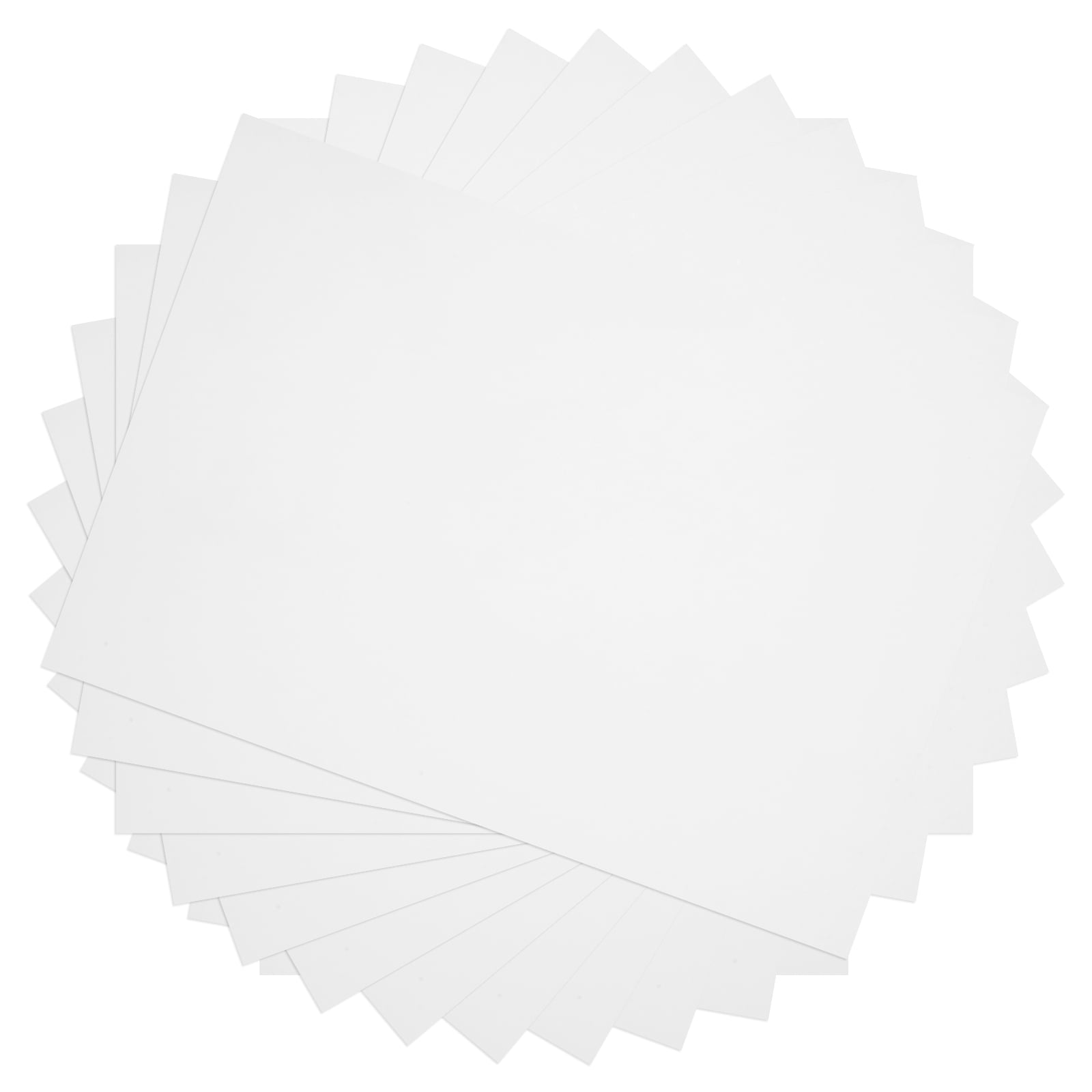 FONDOTIN DIY Waterproof Sticker Paper - White Pet Labels for Printers ...