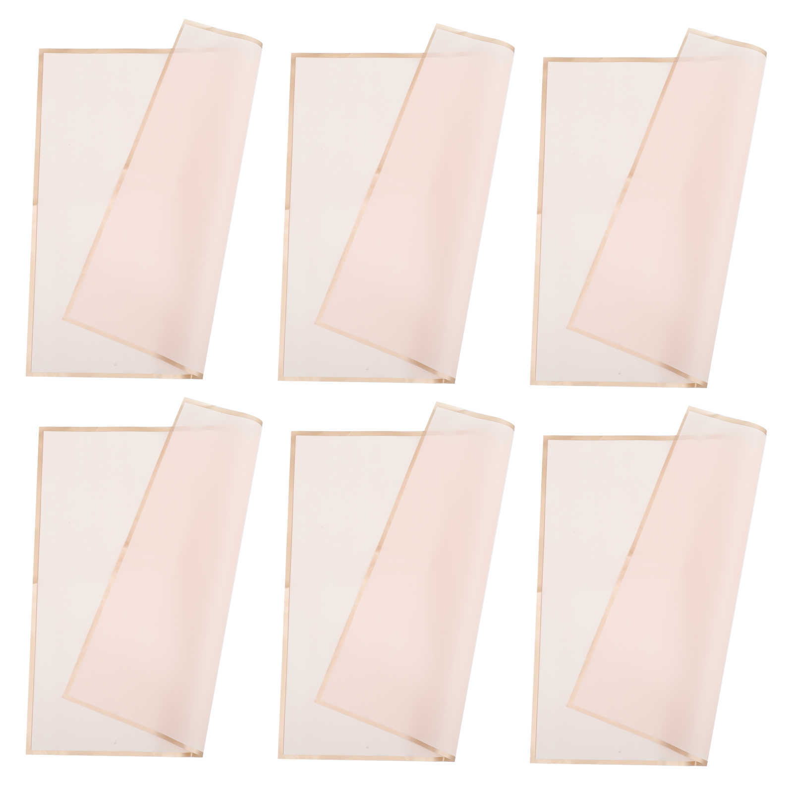 Raindrops Bouquet Wrap Film Waterproof Plastic Pink 20 Sheets - Walmart.com