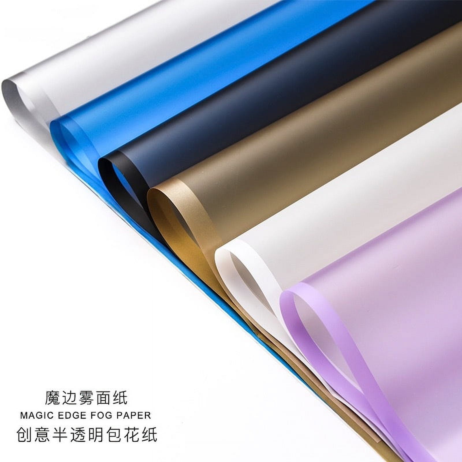 20 Sheets of Flower Bouquet Wrapping Paper Decorative Floral Wrapping ...