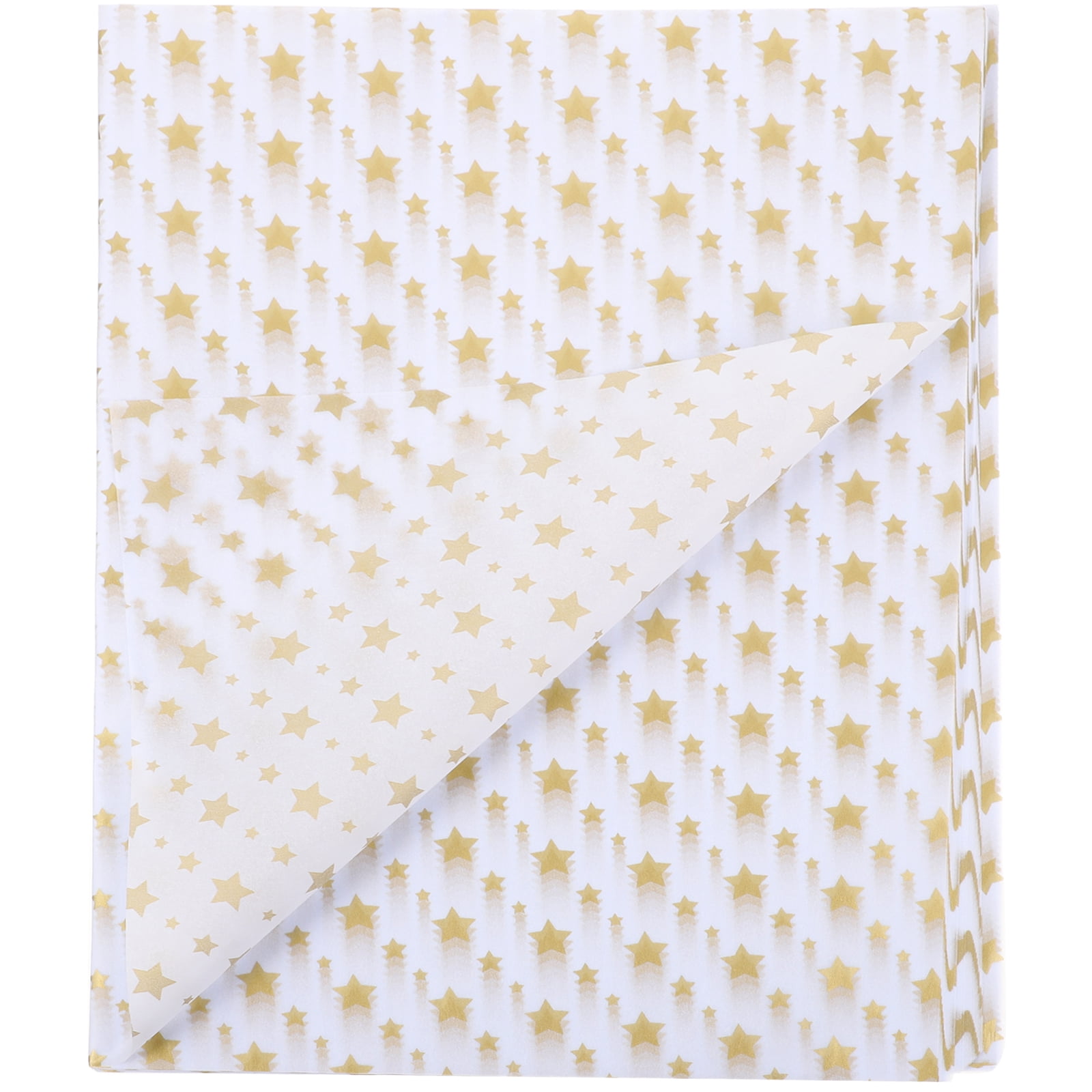 20 Sheets of Folding Tissue Paper Star Pattern Gift Wrapping Paper ...