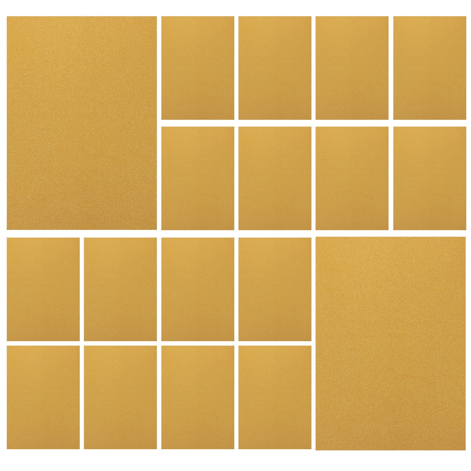 20 Sheets of Glitter Craft Paper Decorative Cardstock Paper Shiny ...