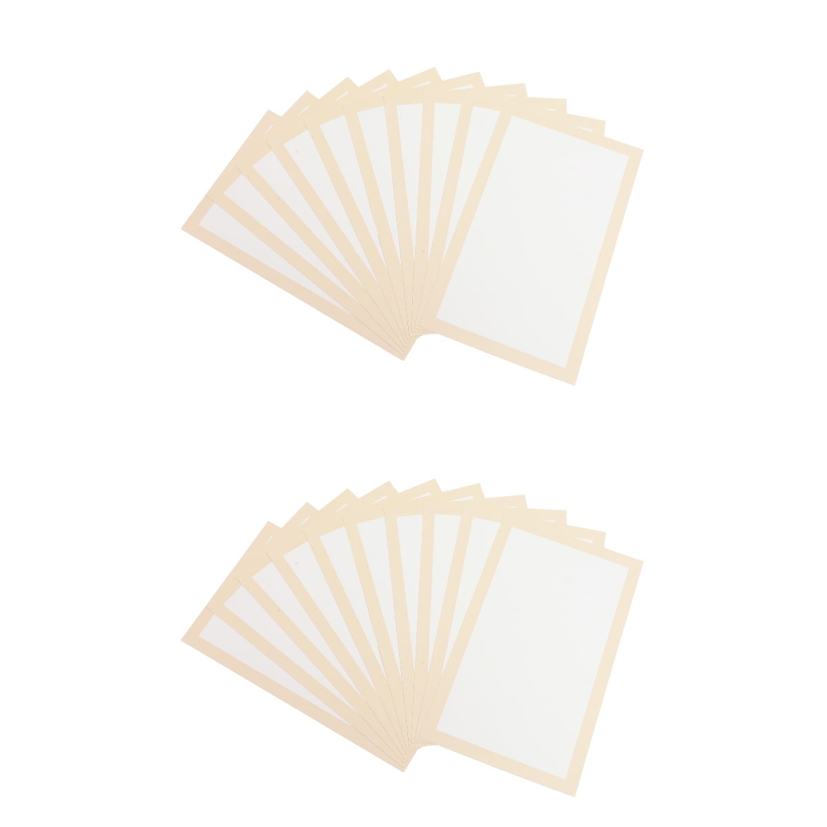 20 Sheets Raw Rice Cardboard Rice Paper for Writing, Chinese Xuan Paper ...