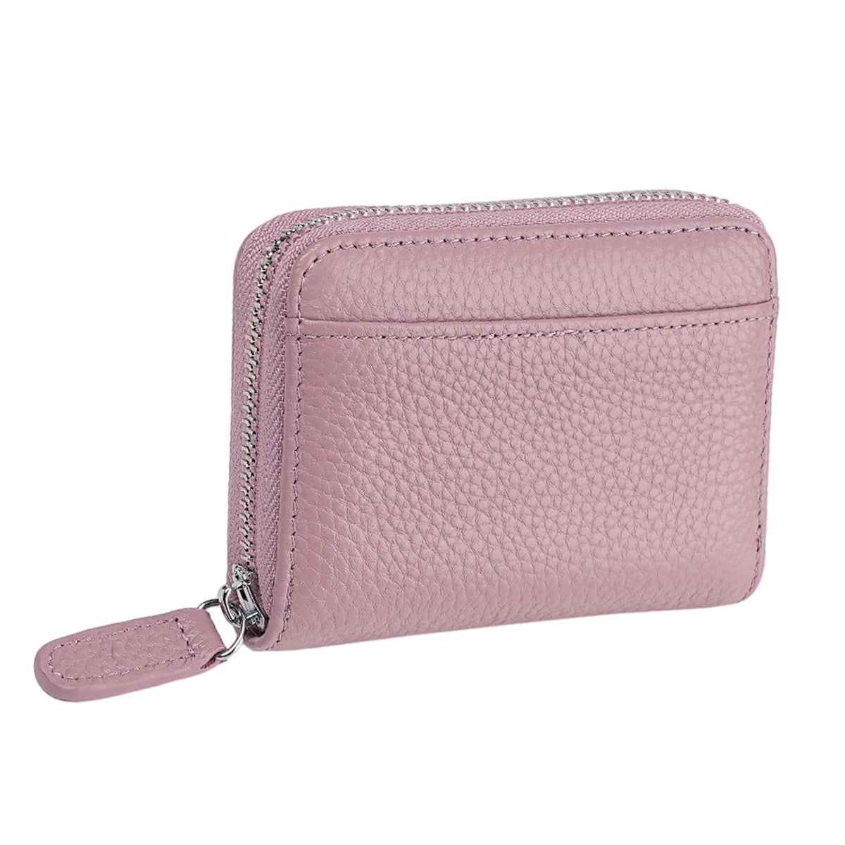 20 Slot Zipper Accordion Purse Women's Leather RFIDBlocking Card Wallet ...