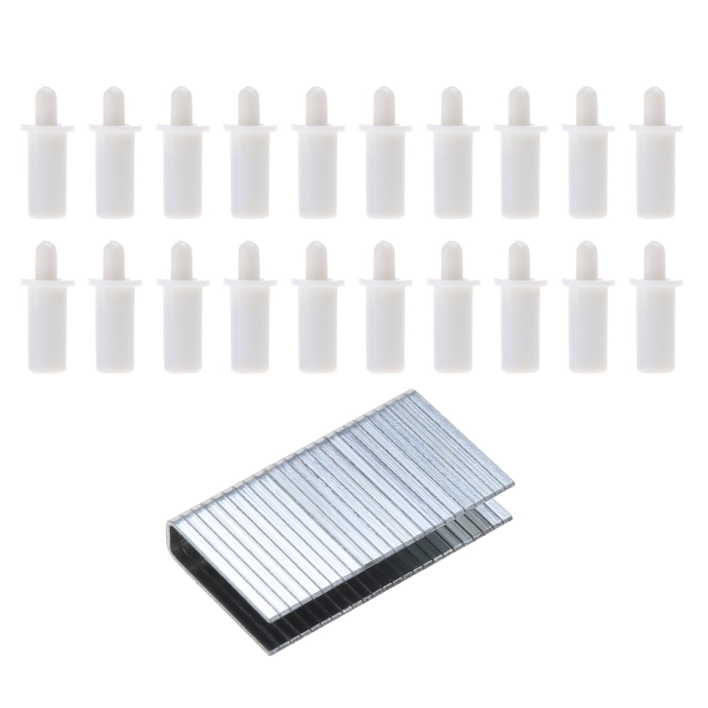 20 Spring Loaded Shutter Pins & 20 Tilt Rod Louvers for Staples ...