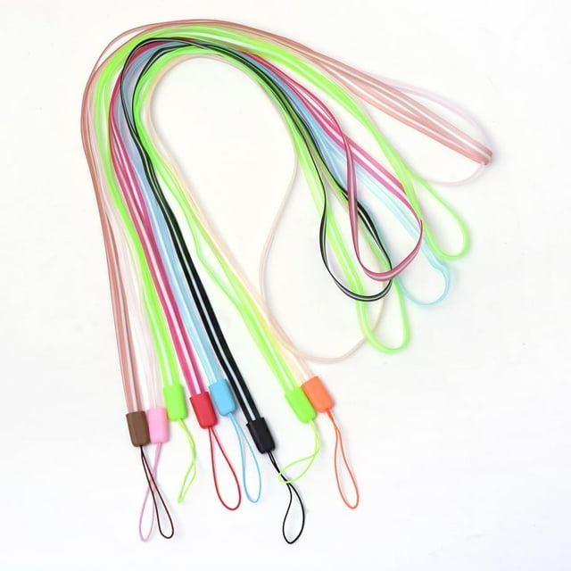 20 Strand Mobile Straps Lanyard Straps with Plastic Findings Cell Phone ...
