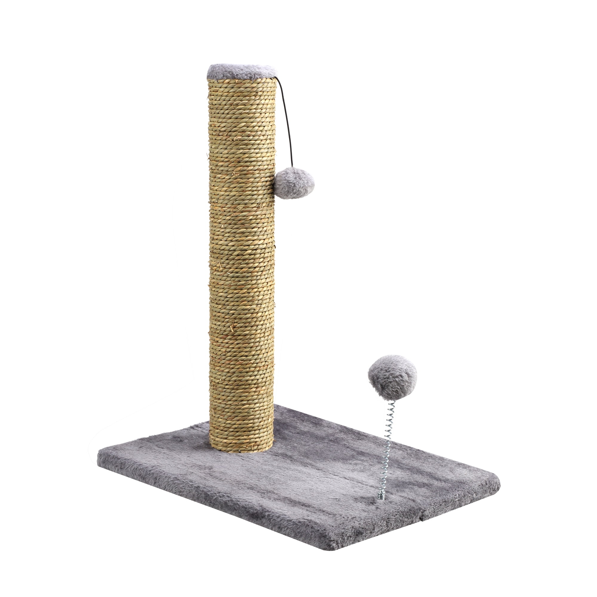 20" Tall Cat Scratching Post for Cats with a Study Base - Walmart.com