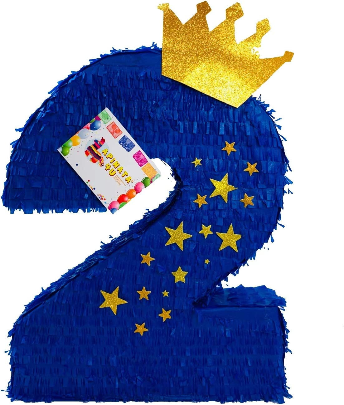 20" Tall Prince Themed Number Two Pinata Prince Birthday Party Supplies ...