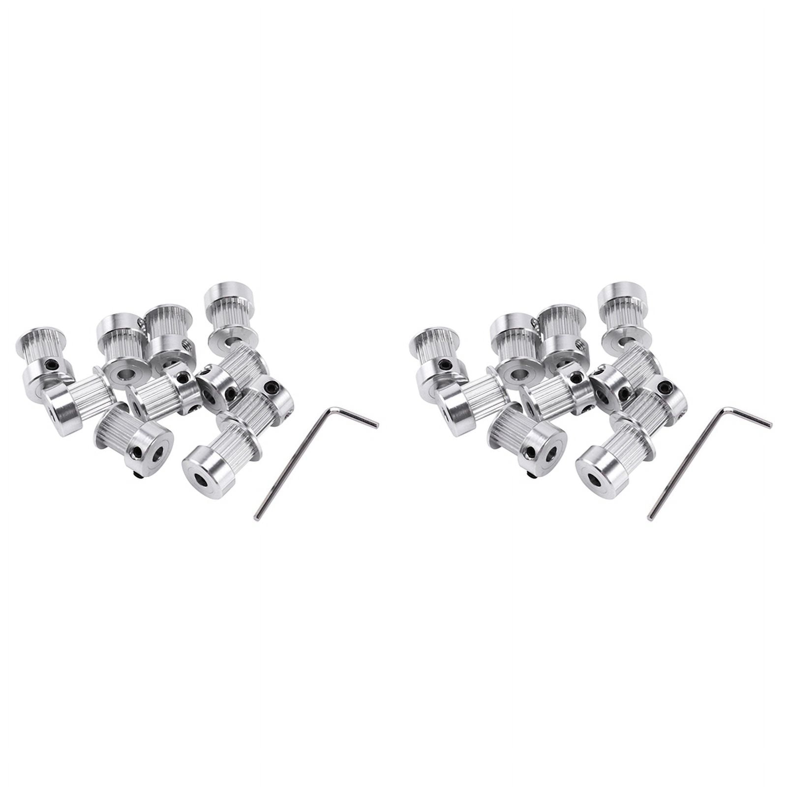 20 Teeth 2GT Timing Synchronous Pulley Bore 5mm for Width 10mm 2M Belt ...