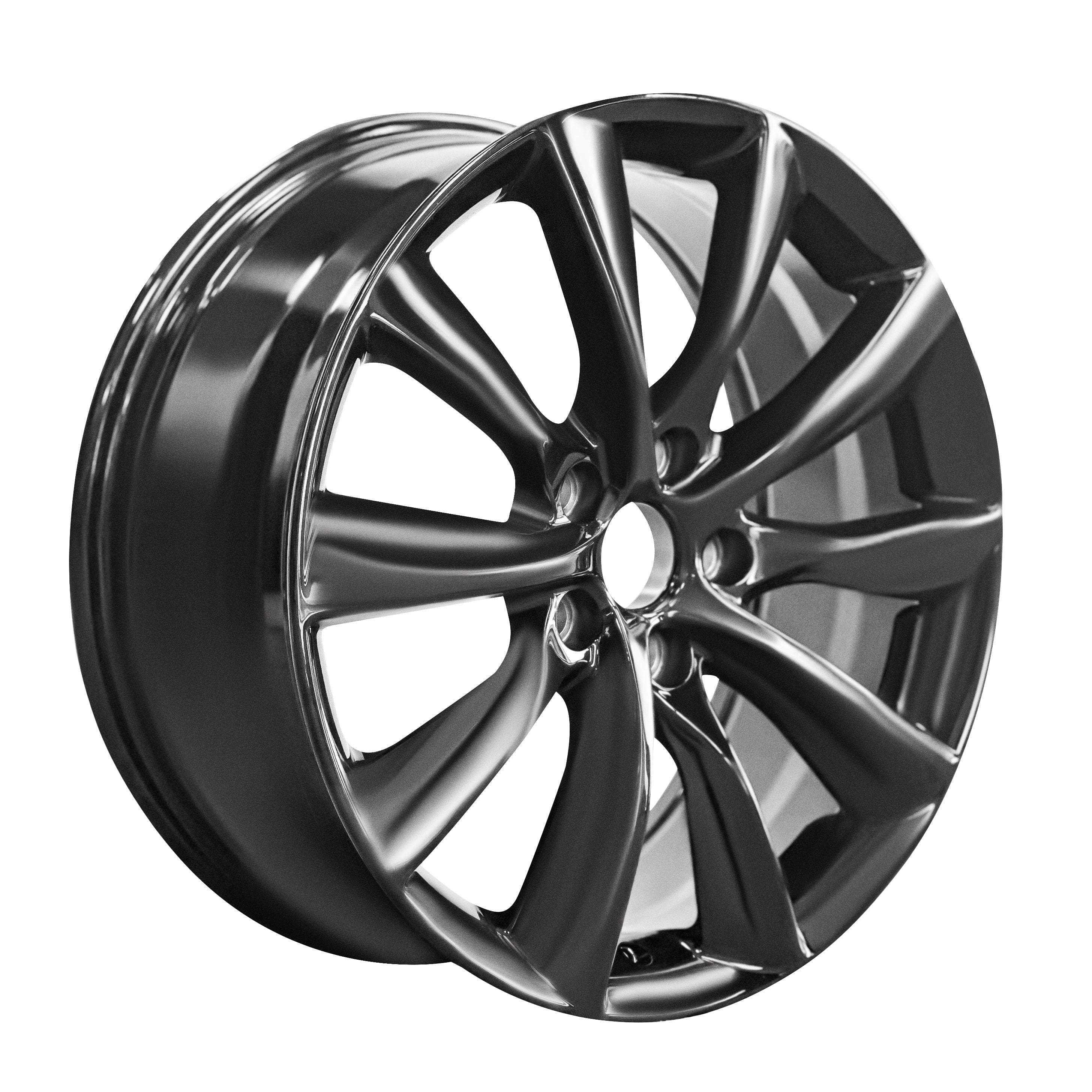 20" Tesla Style Black Alloy Wheel Rim – Fits Model Y/3 – 5x114.3mm, 4PC ...