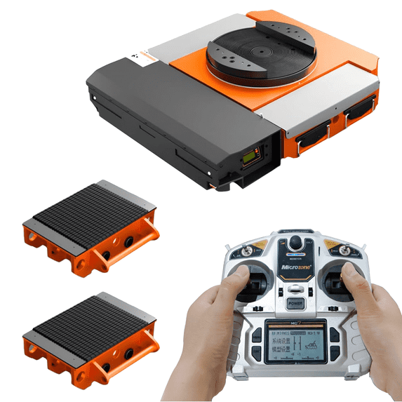 50 Ton Electric Machinery Skate Dolly, Industrial Heavy Duty Machine ...