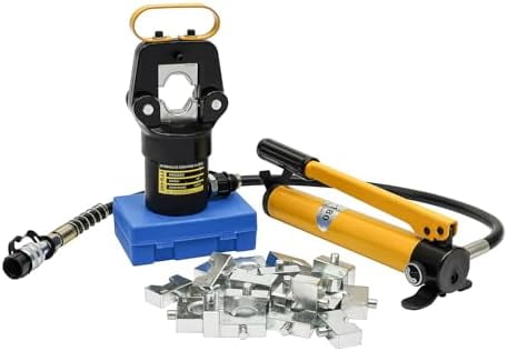 20 Ton Hydraulic Crimper Crimping Tool 16-400mm2 360°Head Hydraulic ...